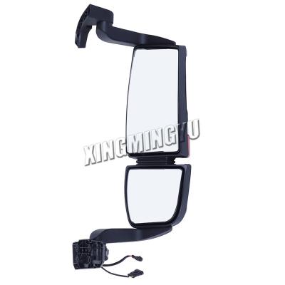 China HOWO T7H Truck Rearview Mirror Assembly WG1664771020 WG1664771010 - 94×42×48 cm with Electric Folding for sale