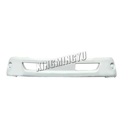 China White Front Bumper Bar for Hino Dutro 300 Series Truck - Standard Size High-Strength Plastic Construction for sale
