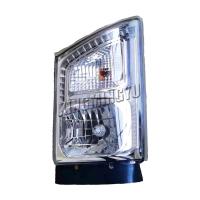 China ISUZU NKR NPR NHR NQR Truck Headlight Assembly - Clear Polycarbonate Lens, OEM Fit Replacement for sale