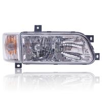 China 36W 24V Dongfeng Chenglong M1011 Truck Headlight - 54x42x27 Polycarbonate Lens for sale