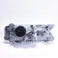 China ISUZU Truck Halogen Headlight 36W 24V Front Auto Body Parts with Polycarbonate Lens for sale