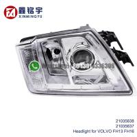 China Volvo FH FM Truck Headlight 21035638 21035637 - 24V Replacement with 1-Year Warranty for sale