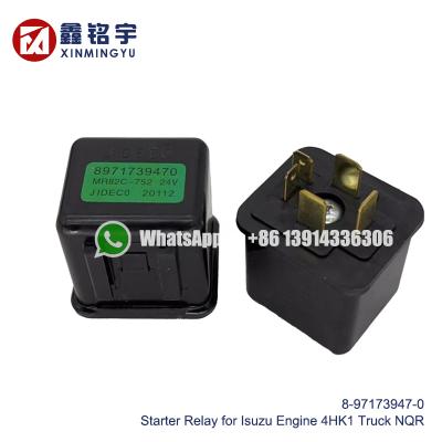 China Isuzu 4HK1 Starter Relay 12V 5-Pin for NKR NQR Trucks - OEM 8971739470 for sale