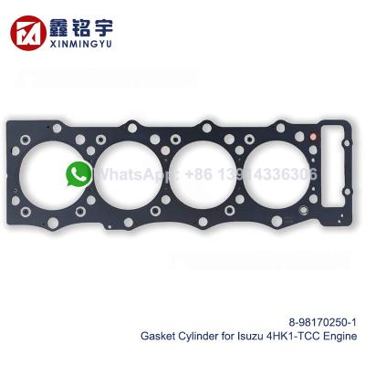 China Isuzu 4HK1 Engine Cylinder Head Gasket for NQR NRR Trucks 8-98170250-1 with 12-Month Warranty for sale