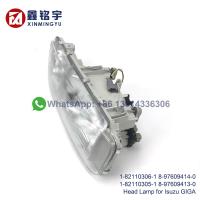 China ISUZU GIGA Truck Headlight OEM Replacement 24V 36W Clear Lens PP PC for sale