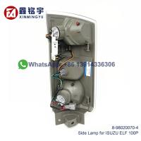 China ISUZU ELF 100P Side Lamp Assembly OEM 8-98020070-4 for NJR85 NHR85 Trucks 12V for sale