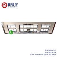 China Chrome White Front Grille for ISUZU 600P NPR NKR Truck OEM 8-97583047-0 12 Month Warranty for sale