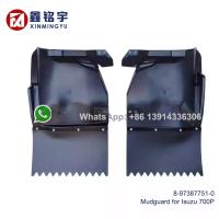 China ISUZU NPR75 700P Truck Plastic Mud Flap Assembly 8-97387751-0 Corrosion Resistant for sale