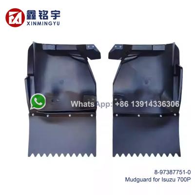 China ISUZU NPR75 700P Truck Plastic Mud Flap Assembly 8-97387751-0 Corrosion Resistant for sale