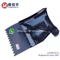 China ISUZU NPR75 700P Truck Plastic Mud Flap Assembly 8-97387751-0 Corrosion Resistant for sale