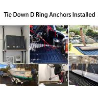 China Heavy Duty D-Ring Tie Down Anchors 3500 lbs Breaking Strength with Alloy Steel Construction for sale