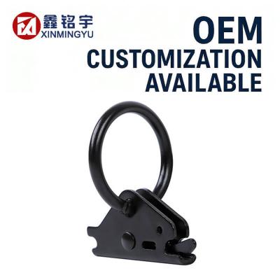 China Heavy-Duty Steel O-Ring Tie Down Anchor - 1500 lbs Load Capacity, 4500 lbs Breaking Strength for E-Track Systems for sale