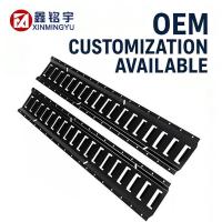 China Heavy-Duty Steel E Track Rail 5-Foot with 30 Anchor Slots and 2000 lbs Load Capacity for Cargo Transport for sale