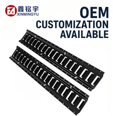 China Heavy-Duty Steel E Track Rail 5-Foot with 30 Anchor Slots and 2000 lbs Load Capacity for Cargo Transport for sale