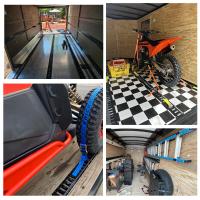 China Heavy-Duty Steel E Track Rail 5-Foot with 30 Anchor Slots and 2000 lbs Load Capacity for Cargo Transport for sale