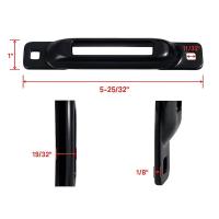 China Heavy-Duty E-Track Single Slot Tie-Down Anchors 3000 lbs Capacity 4-Piece Set for sale