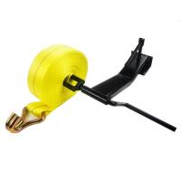 China 4-Inch Heavy Duty Ratchet Strap Winder Alloy Steel for Flatbed Trailers 10000 lbs Capacity for sale