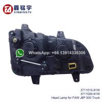 China FAW J6P 500 Truck Headlight Assembly 24V 36W Replacement Head Lamp 3711015-91W 3711020-91W for sale