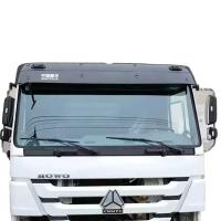 China WG1642870231 Sun Visor for SINOTRUK Howo 336 380 Truck Flat Roof Cabin Plastic Black for sale