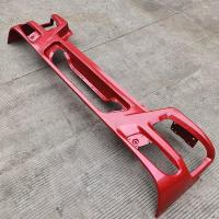 China Thickened Iron Front Bumper WG1642241021 for Sinotruk Howo 2010 2014 Dump Trucks 380 340 for sale