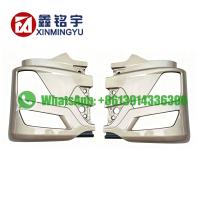 China Dongfeng Tianlong GX KX Heavy Duty Plastic Side Bumper Red White 8406612-C6220 8406611-C6220 for sale