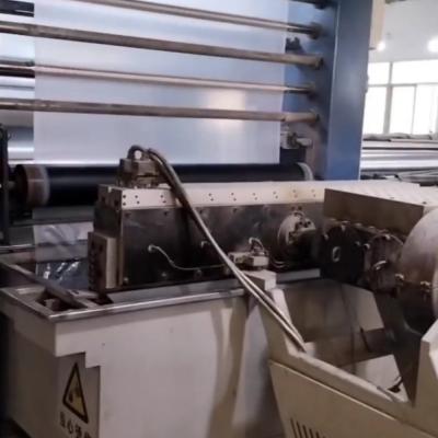 China High Speed 1.5M Used Extrusion Machine PP PE Flat Yarn Extruder Machine 250m/Min for sale