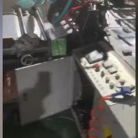 China PP Woven Bag Cutting And Sewing Machine With Hot And Cold Cutting for sale