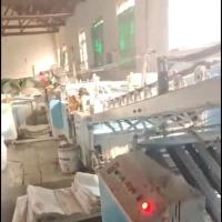 China Woven Bags Used Hot And Cold In One Cut Sleeve Seam Printing Machine 1.5kW for sale