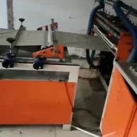 China Electric Used Hot Cutting And Sewing Machine For Woven Bags 15-25pcs/Min for sale