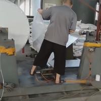 China 80% New PP PE Tarpaulin Fabric Plastic Woven Bag Extrusion Lamination Machine for sale