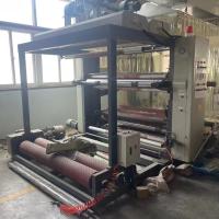 China 1.8M 2 Color Used Roll To Roll Flexo Printing Machine Woven Bags Gusset Printing Machine for sale