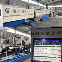China 250m/Min 1.3M Second Hand PP Tape Flat Yarn Extrusion Machine Flat Film Stretching Line for sale