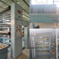 China Second Hand PP Woven Bag Machine Flat Yarn Extruder Machine With Pin Roller Fibrillator for sale