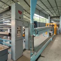 China Second Hand PP Woven Bag Machine Flat Yarn Extruder Machine With Pin Roller Fibrillator for sale