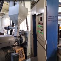China Used 60-2000tex Plastic Extruding Flat Film Stretching Machine 1.5M for sale