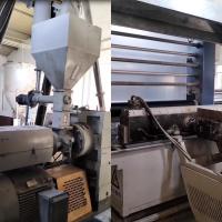 China Used 60-2000tex Plastic Extruding Flat Film Stretching Machine 1.5M for sale