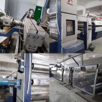 China 1.5M Automatic Used Plastic Extrusion Machine PP PE Yarn Stretching Production Line for sale