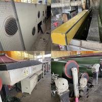 China 4500kg/24hours Used Plastic Drawing Machine Polypropylene Flat Yarn Tape Extrusion Line for sale