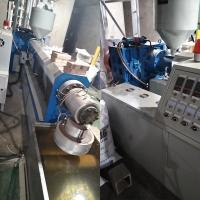 China Used Rope Making Machine PP PE Filament Yarn Twisting Machine 2400r/Min for sale
