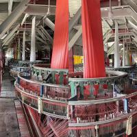China Used Middle Six Shuttle Circular Loom For FIBC Bags Woven Bags for sale