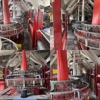China Used Middle Six Shuttle Circular Loom For FIBC Bags Woven Bags for sale