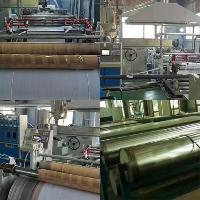 China 1.6M PP PE Tarpaulin Fabric Plastic Bags Extrusion Coating Lamination Plant for sale