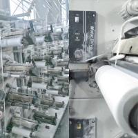China 280m/Min Second Hand Stretch Film Extruder Bobbin Winding Machine For Yarn Extrusion Line for sale