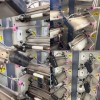 China Automatic Second Hand Plastic Flat Yarn Winding Machine 280m/Min For Yarn Extrusion Line for sale