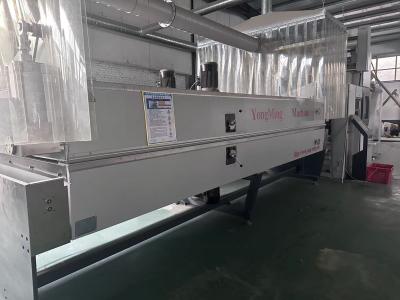 China Used Flat Filament Drawing System Automatic Control Plastic Recycling Solution for sale