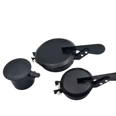 China Customized Parts Black Diesel Generator Rain Cap Accessory Exhaust Pipe Cover for sale