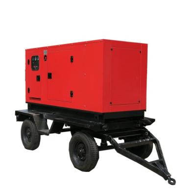 China 200kW 250kVA Travel Trailer Generator Soundproof Diesel Mobile Generator for sale