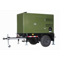 China 300kw 375kva Mobile Trailer Type Soundproof Diesel Generator Set Portable And Flexible for sale