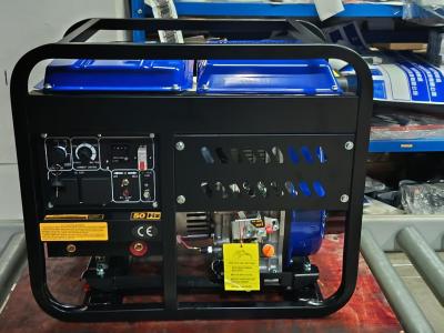 China 190 Amperes Power Diesel Welding Generator 5.8kw Wide Application Electrical Starting for sale