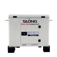 China Multi-fuel Silent Generator 5kw 7kva 8kw 10kva Gas LPG Gasoline 50hz 60hz for sale